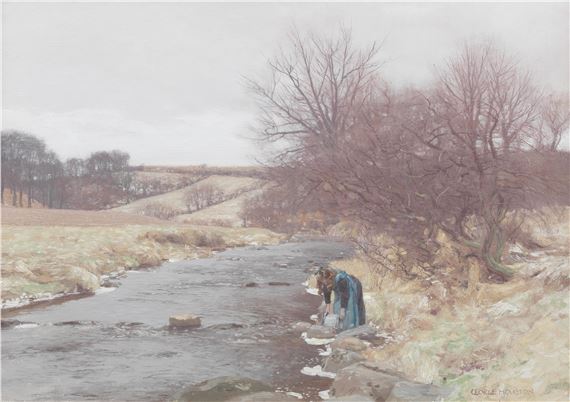 George Houston | Gathering water | MutualArt