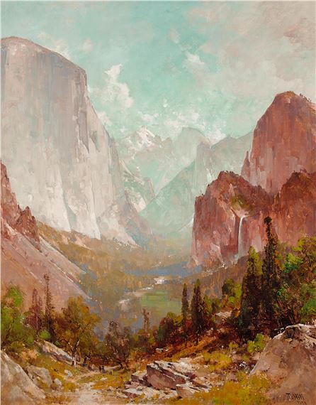 Thomas Hill | Yosemite Valley (1888) | MutualArt