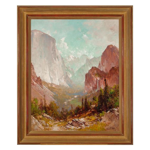 Thomas Hill | Yosemite Valley (1888) | MutualArt
