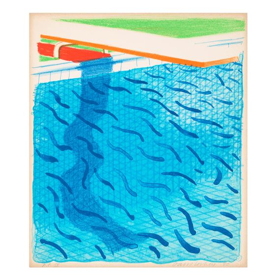 David Hockney | Number one Chair | MutualArt