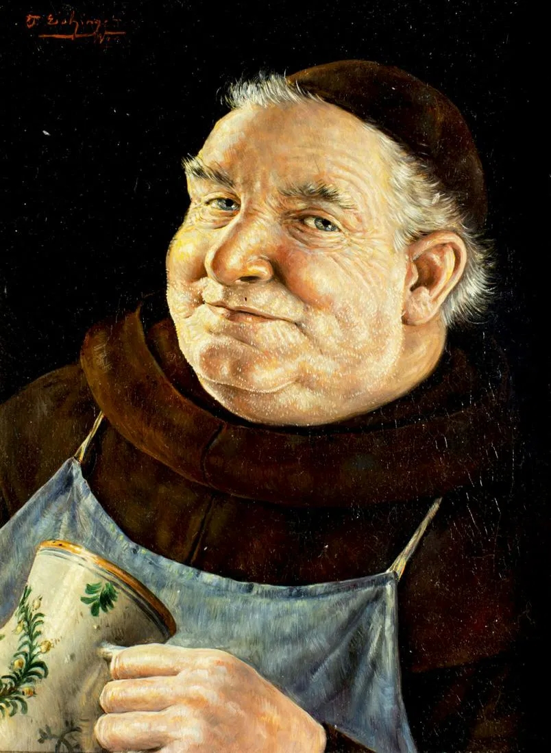 Otto Eichinger | Portrait of Monk | MutualArt