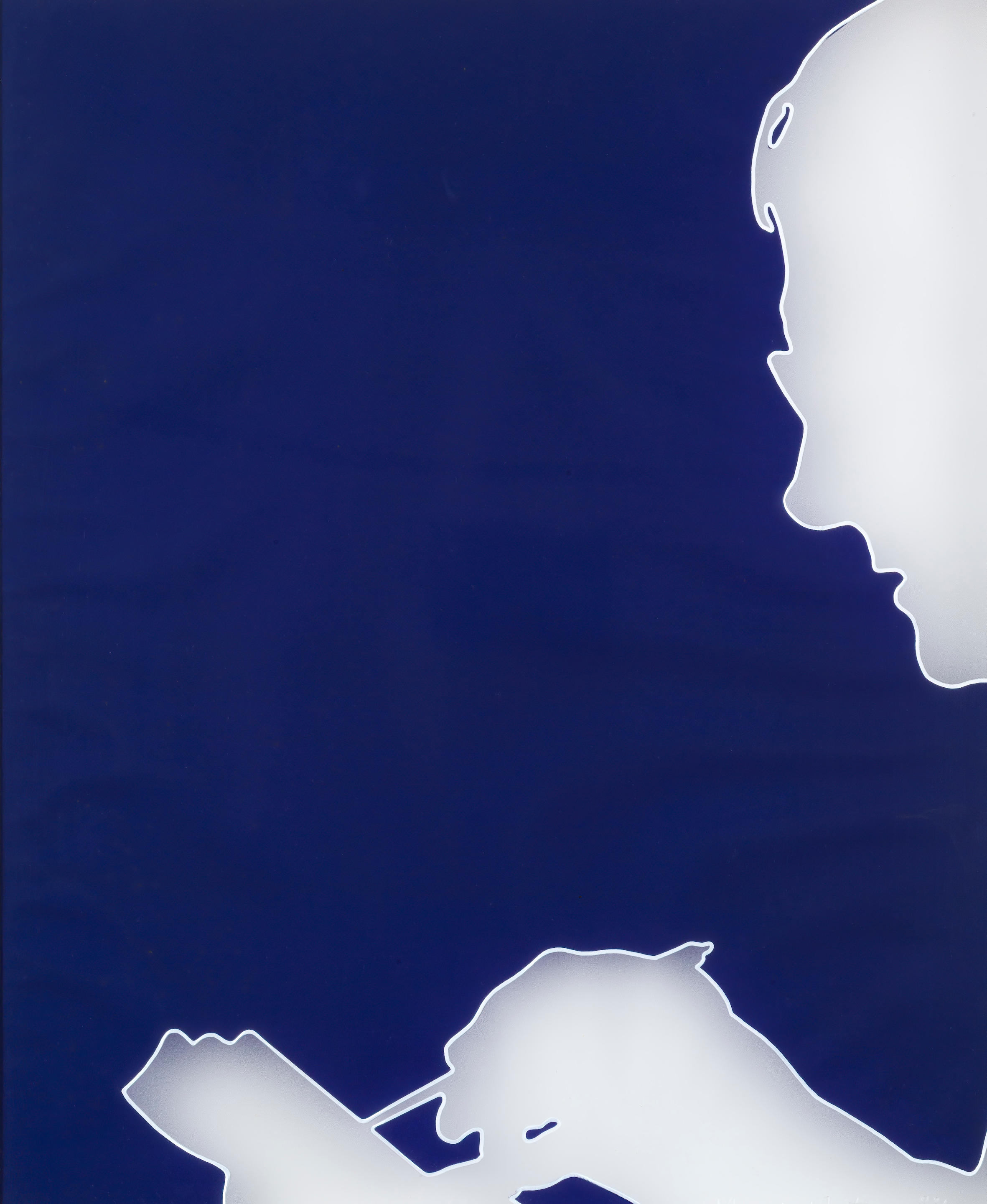 Lourdes Castro | Sombra projectada de Maurice Henry,1968 (1968) | MutualArt