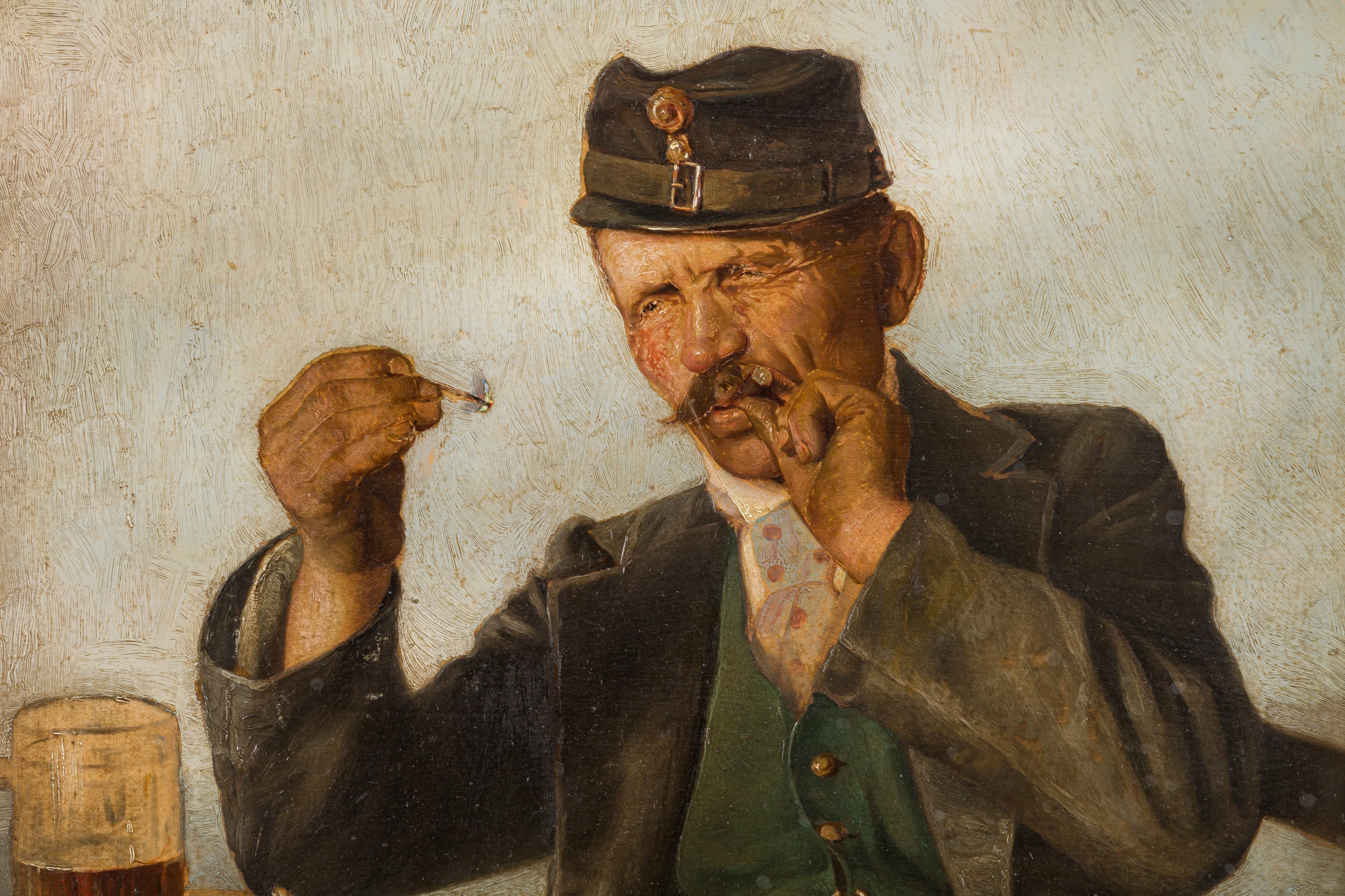 František Klimeš | Portrait of a Postman | MutualArt
