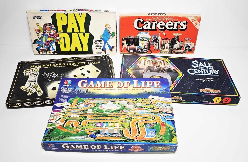 Max Walker | Collection of Vintage board games incl. Sale of the ...