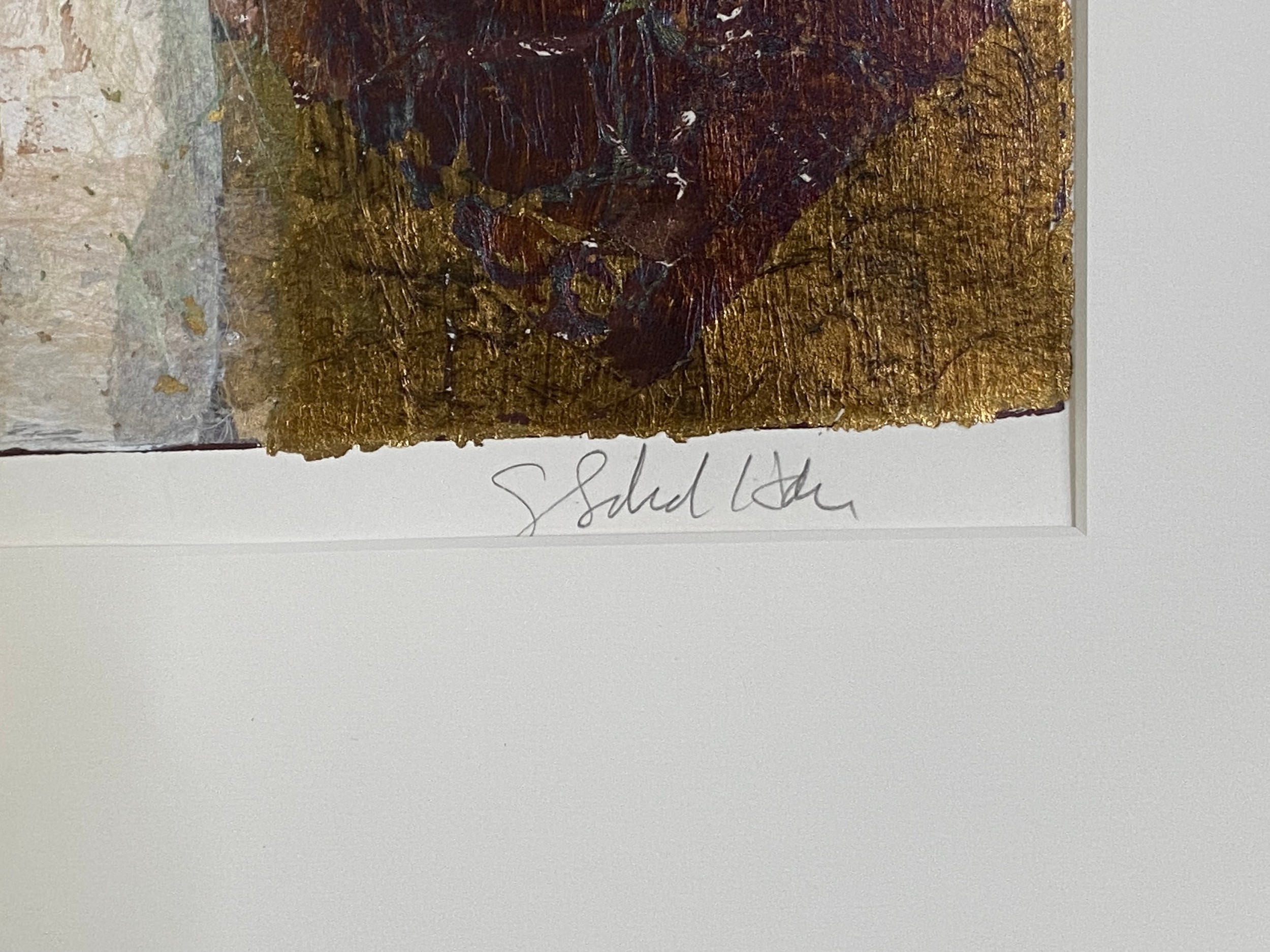 Starlie Sokol-Holne | a framed and glazed mixed media mono print ...