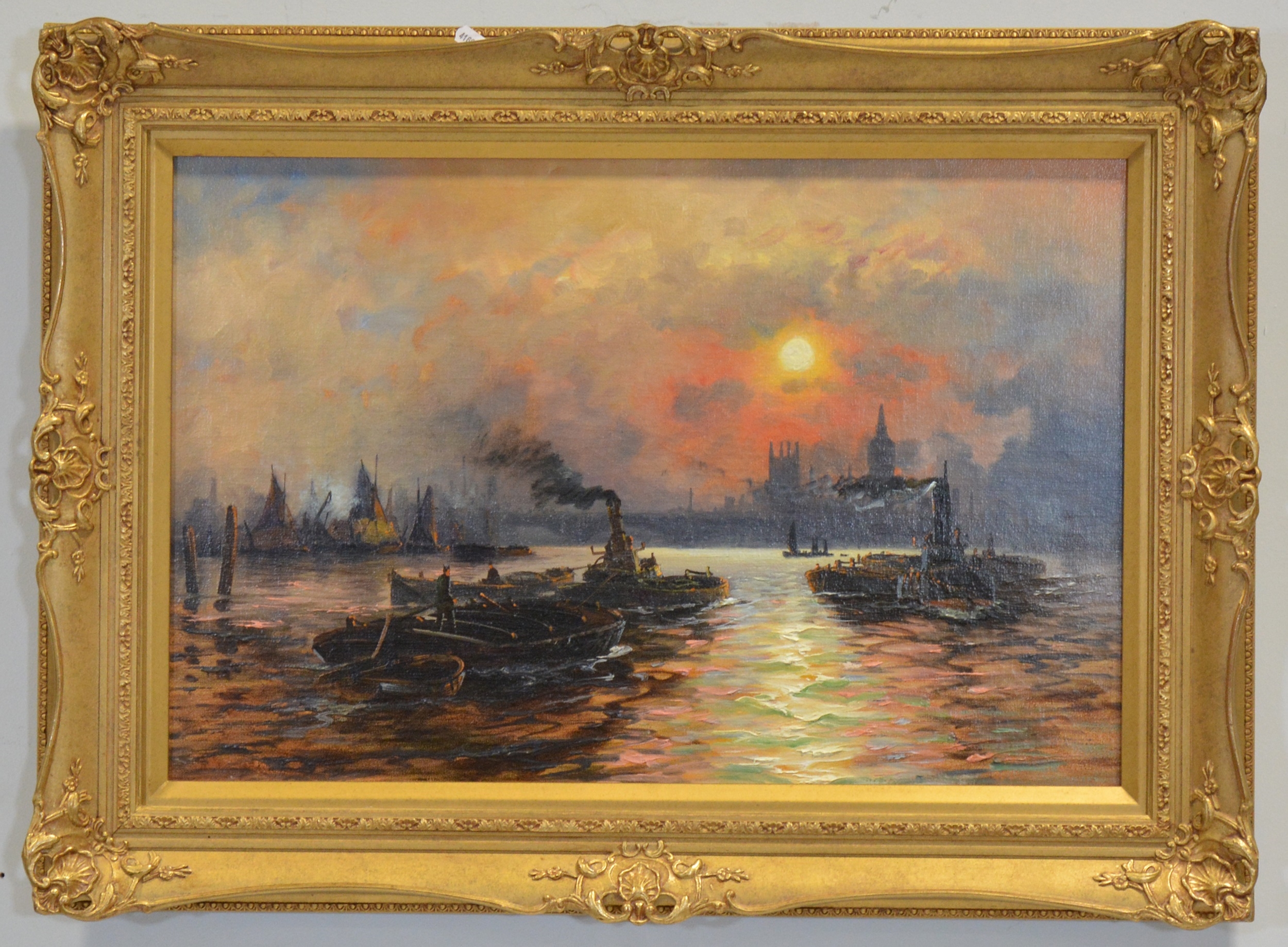 Edward Henry Eugene Fletcher | Thames Barges | MutualArt