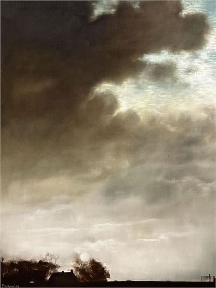 Erwin Mackowiack | The arrival of the storm (1979) | MutualArt