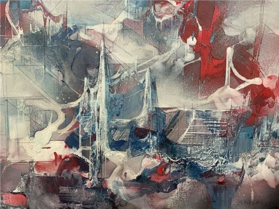 Marcel Delmotte | Surrealist Landscape | MutualArt