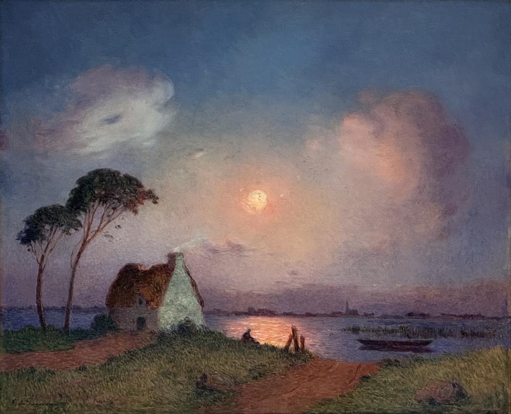 Fernand Loyen de Puigaudeau | Paysage de Grande Brière | MutualArt