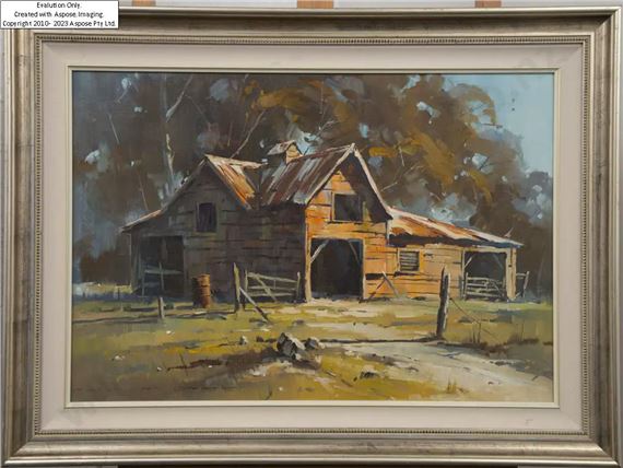 John M. Crump | Deserted Barn | MutualArt