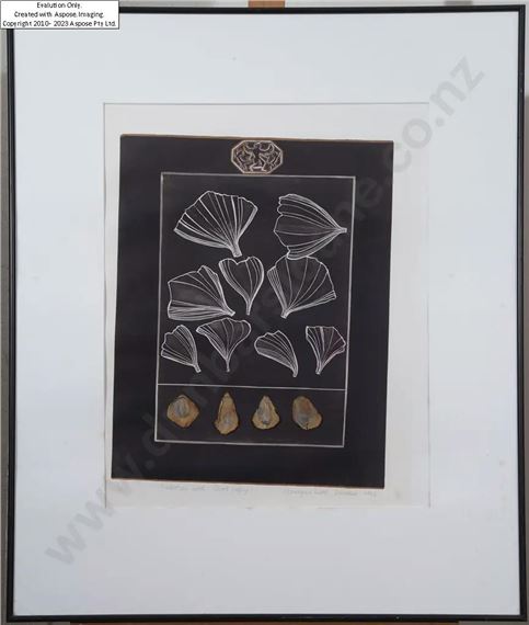 Marilynn Webb | Protection Work Dark Poppy (1985) | MutualArt