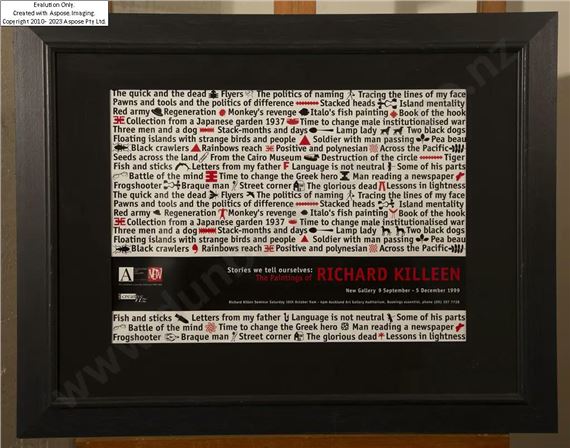 Richard Killeen | Exhibition Poster | MutualArt