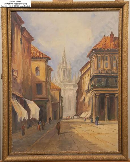 Blythe Fletcher | European Street Scene | MutualArt