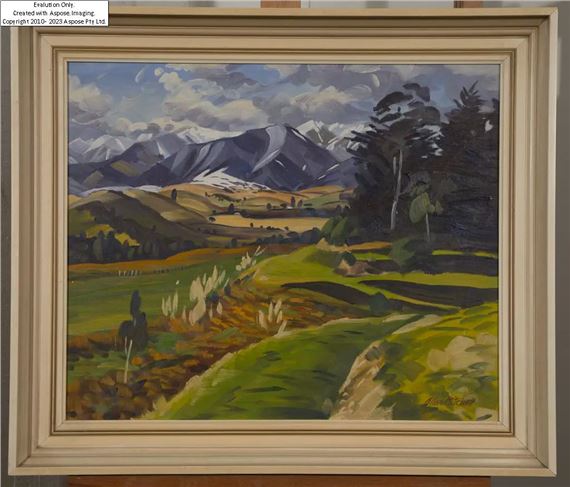 Alan Mitchell | Rutas de Paddock Road | MutualArt