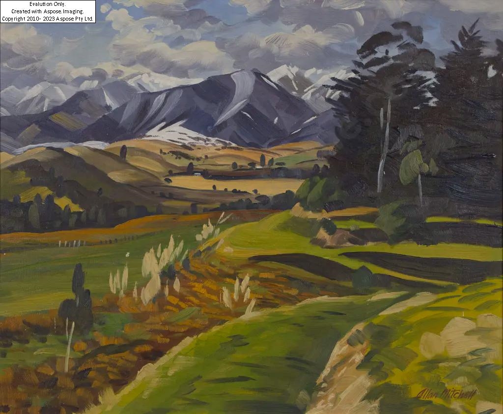 Alan Mitchell | Rutas de Paddock Road | MutualArt