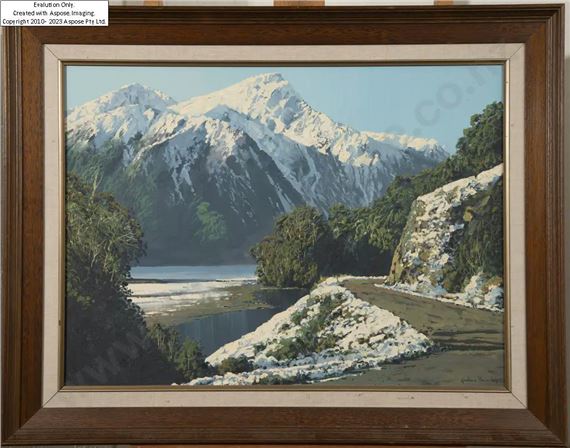 Graham Brinsley | Haast Pass Winter | MutualArt