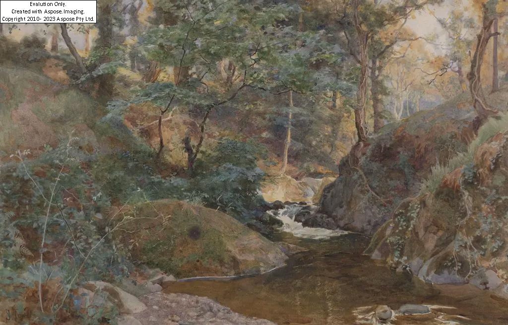 Samuel Towers | River Scene | MutualArt