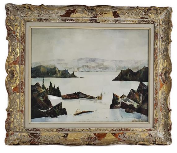 Lewis Scott Croft | Landscape with Lake | MutualArt