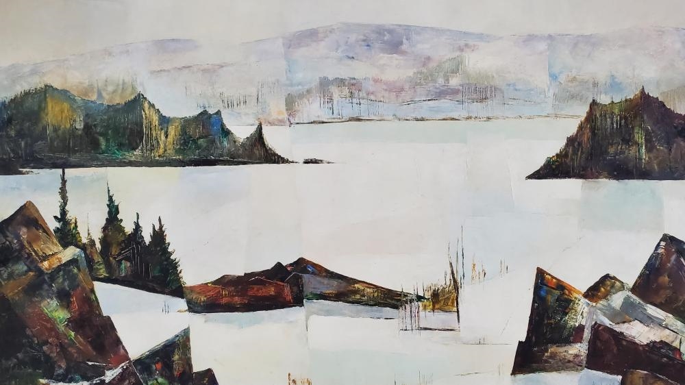 Lewis Scott Croft | Landscape with Lake | MutualArt