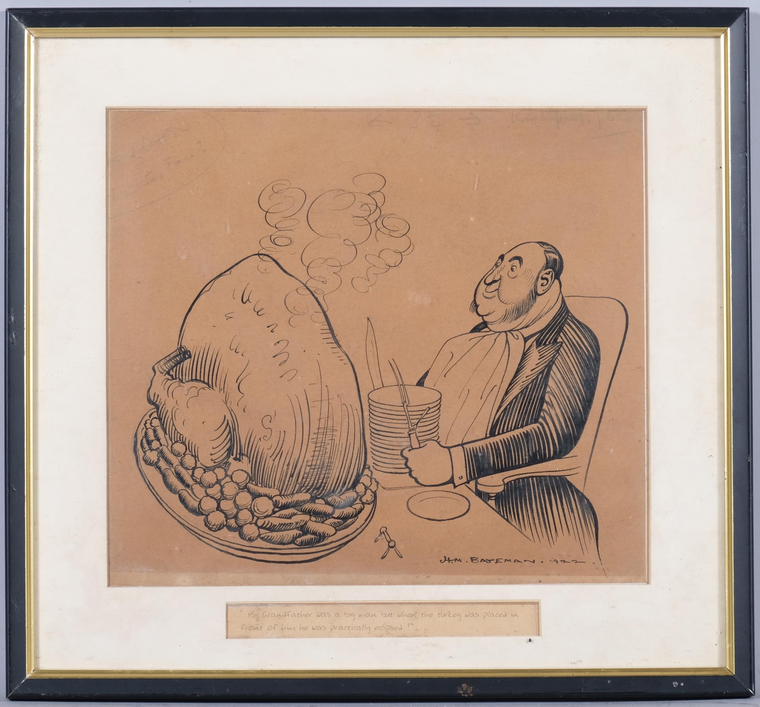 Henry Mayo Bateman | 3 original cartoons | MutualArt