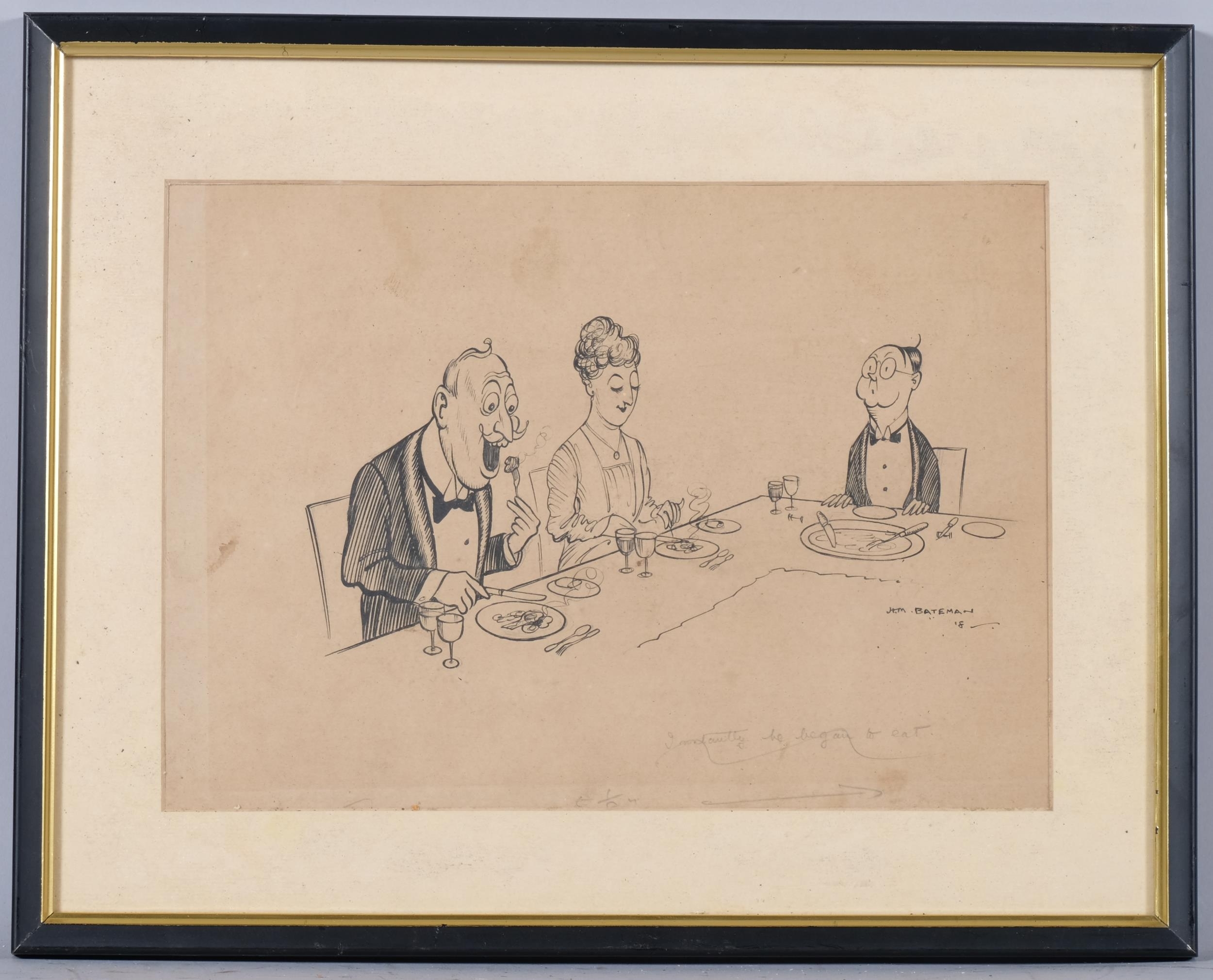 Henry Mayo Bateman | 3 original cartoons | MutualArt
