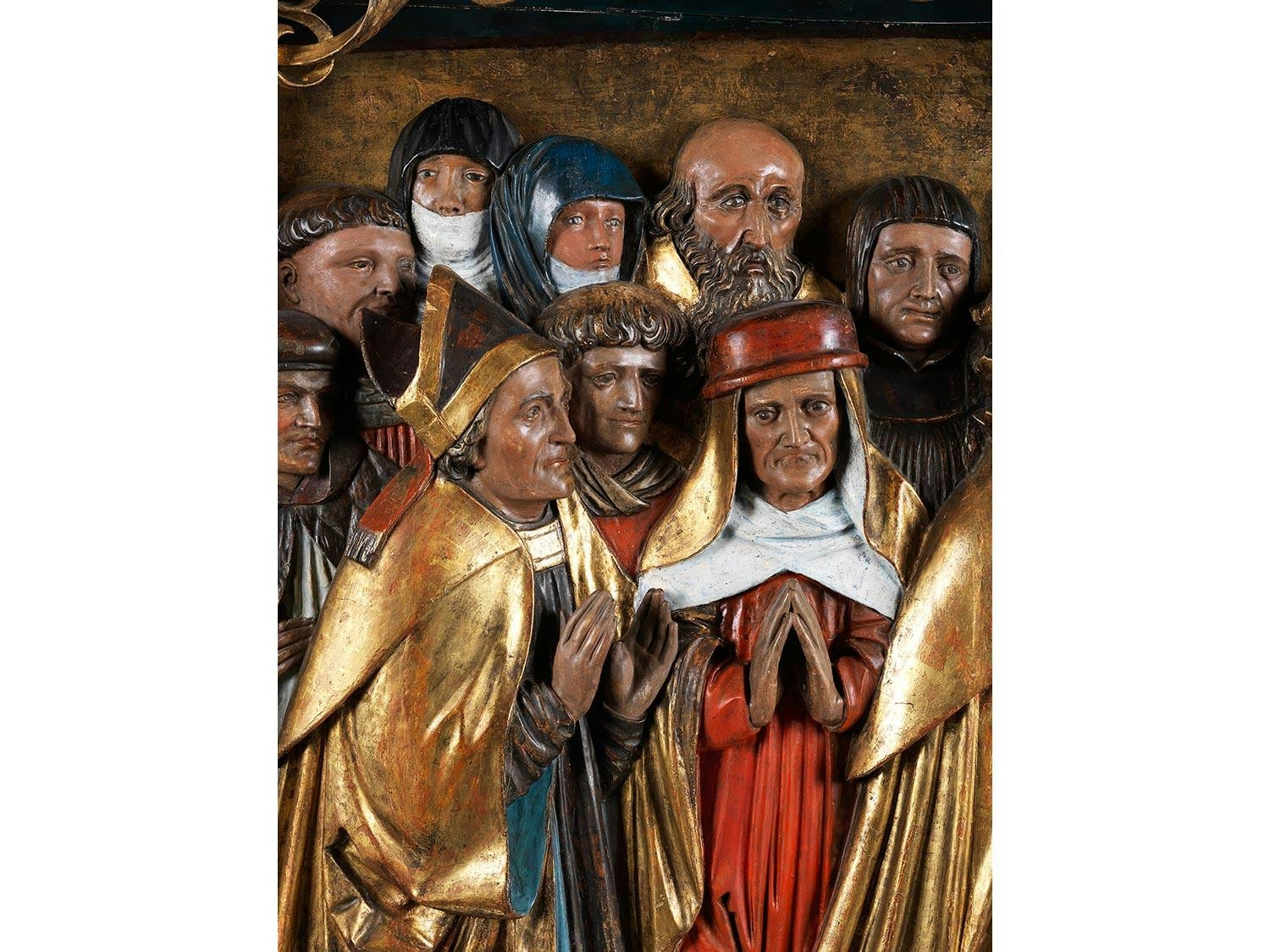 German School, 16th Century | Portrait de dame au bonnet et col de ...