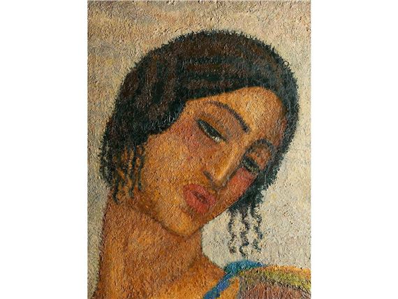 Alfredo Guttero | BILDNIS EINER FRAU, 1918 (1918) | MutualArt