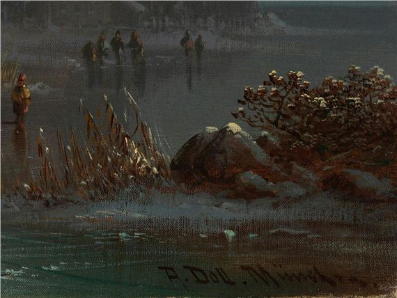 Anton Doll | WINTERLANDSCHAFT | MutualArt