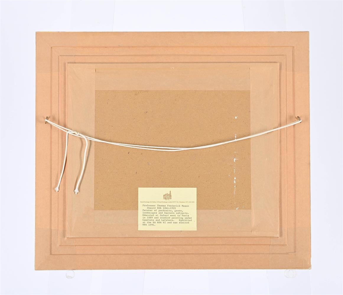 Thomas Frederick Mason Sheard | CATTLE CROSSING THE BRIDGE | MutualArt