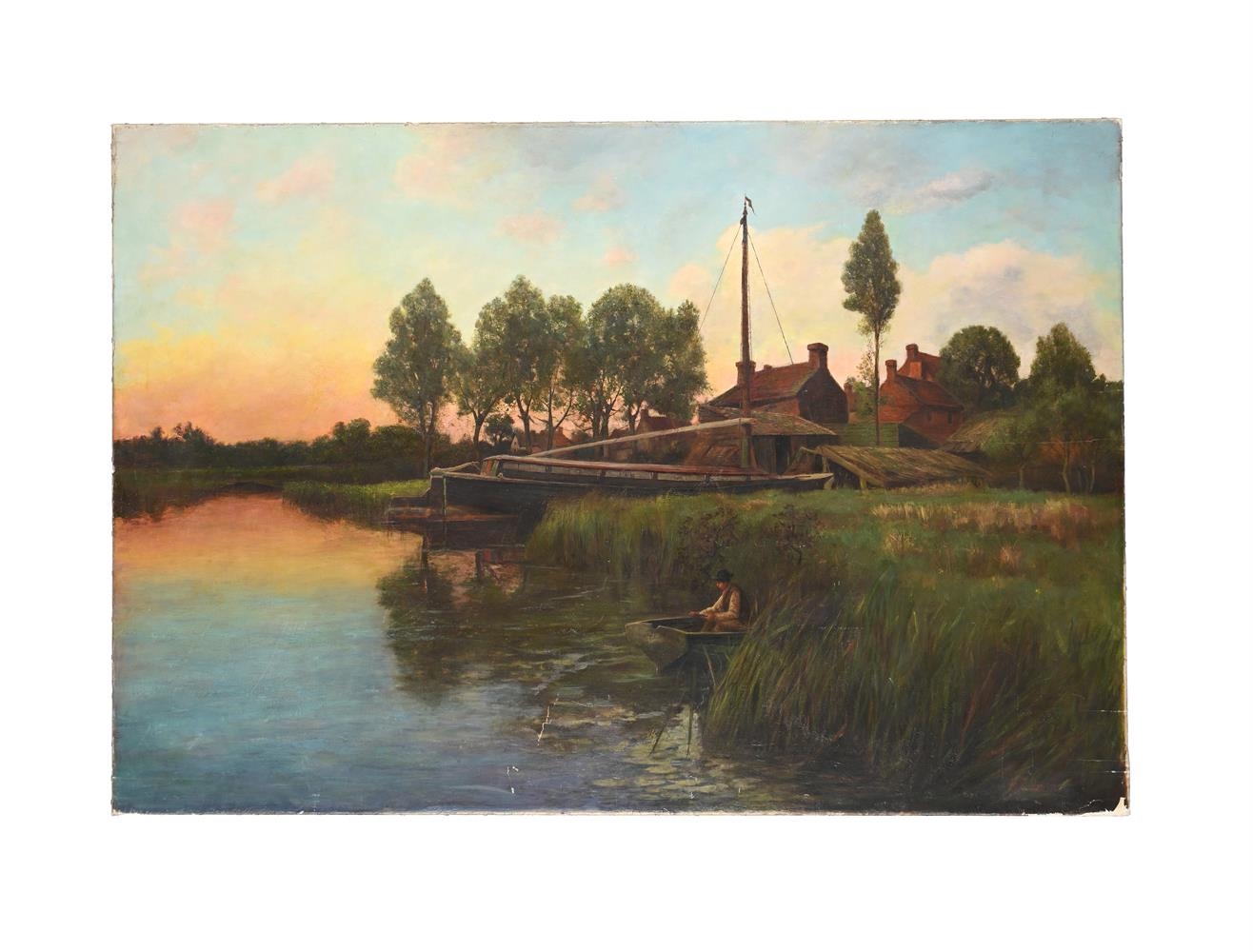 Walter Henry Goldsmith | SUNSET ACROSS THE WATER | MutualArt