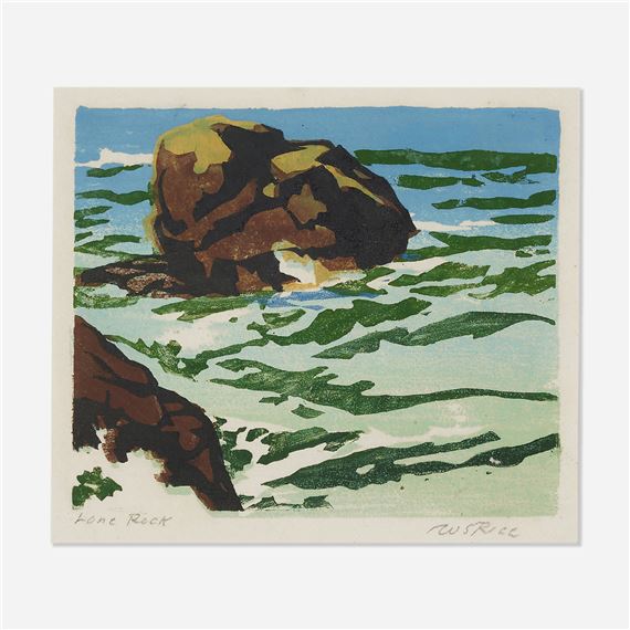 William S. Rice | Lone Rock (Circa 1935) | MutualArt