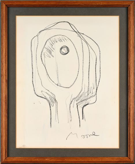 Henry Moore | Head (1957 - 1958) | MutualArt