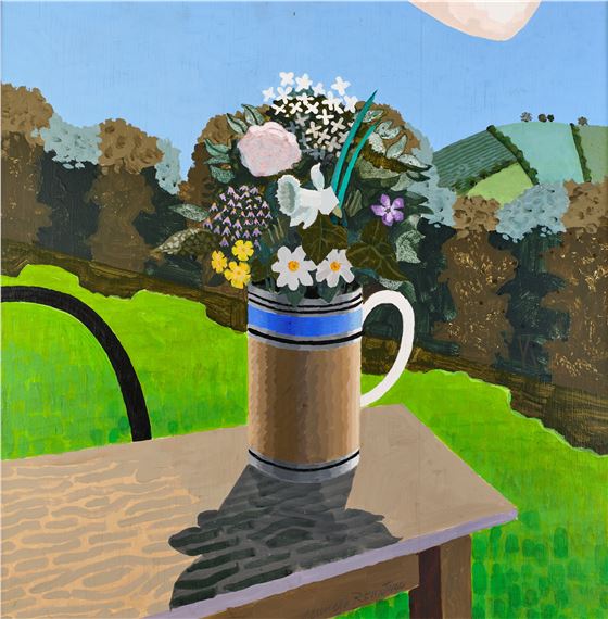 Kenneth Rowntree | A Mug of Flowers (1984) | MutualArt