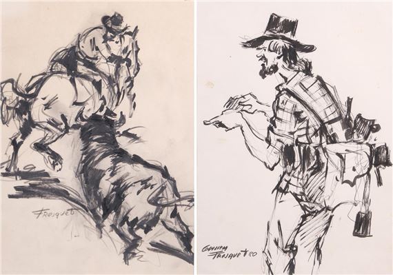 Guillermo Fresquet | Pareja de dibujos | MutualArt