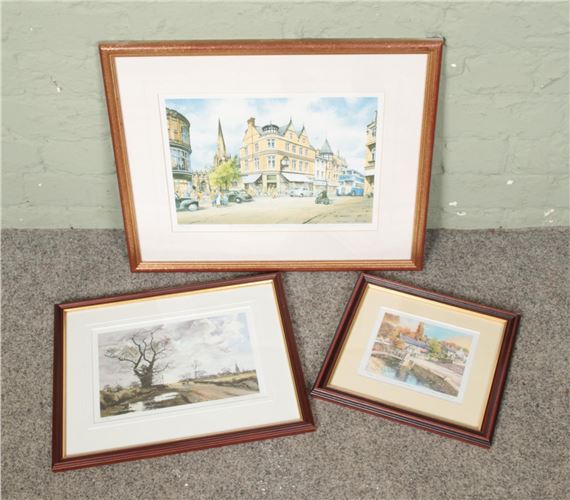 John Rudkin | three framed, all | MutualArt