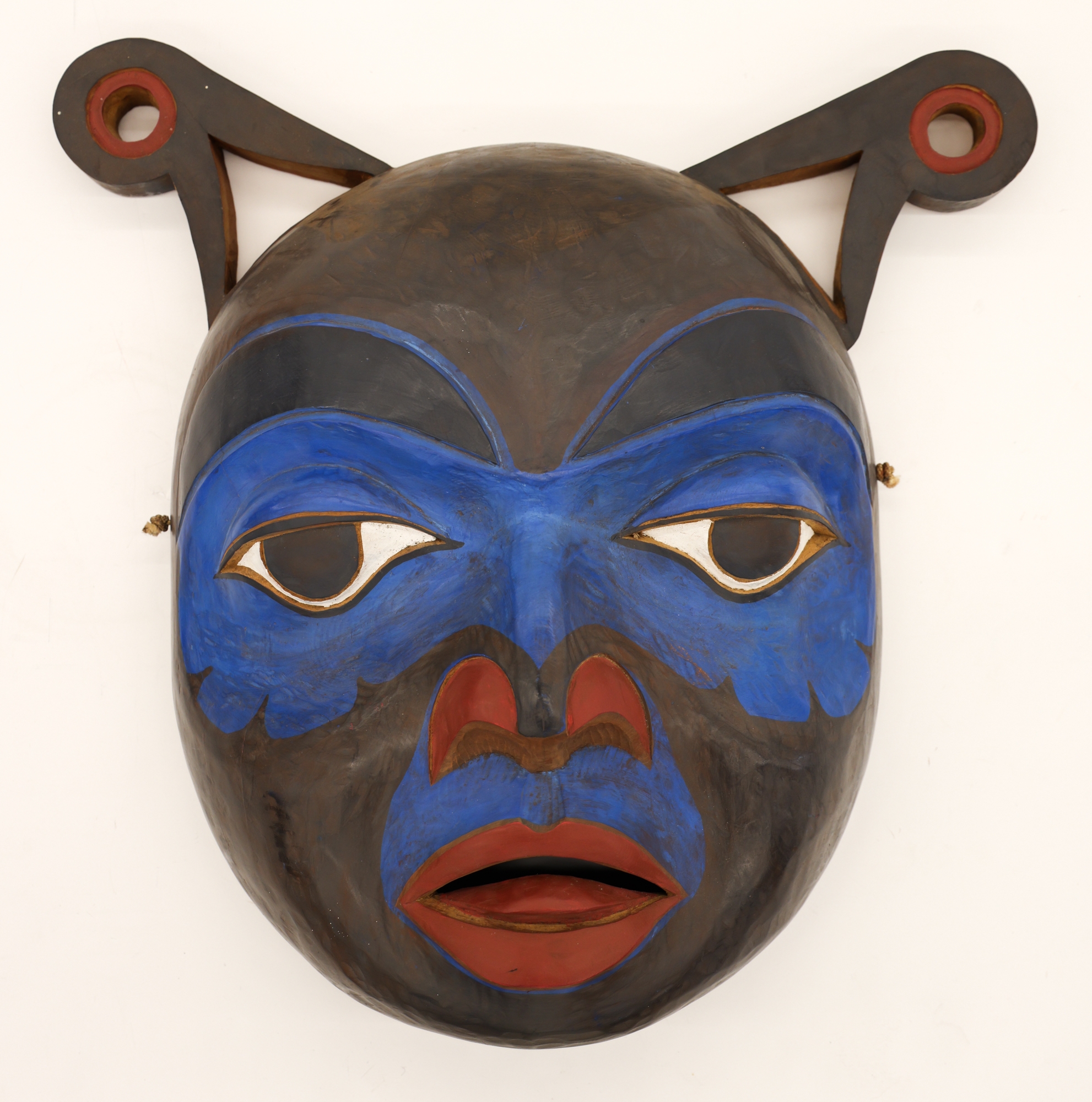 Ivan Otterlifter | Ivan Otterlifter ''Owl Man'' Large Cedar Mask ...