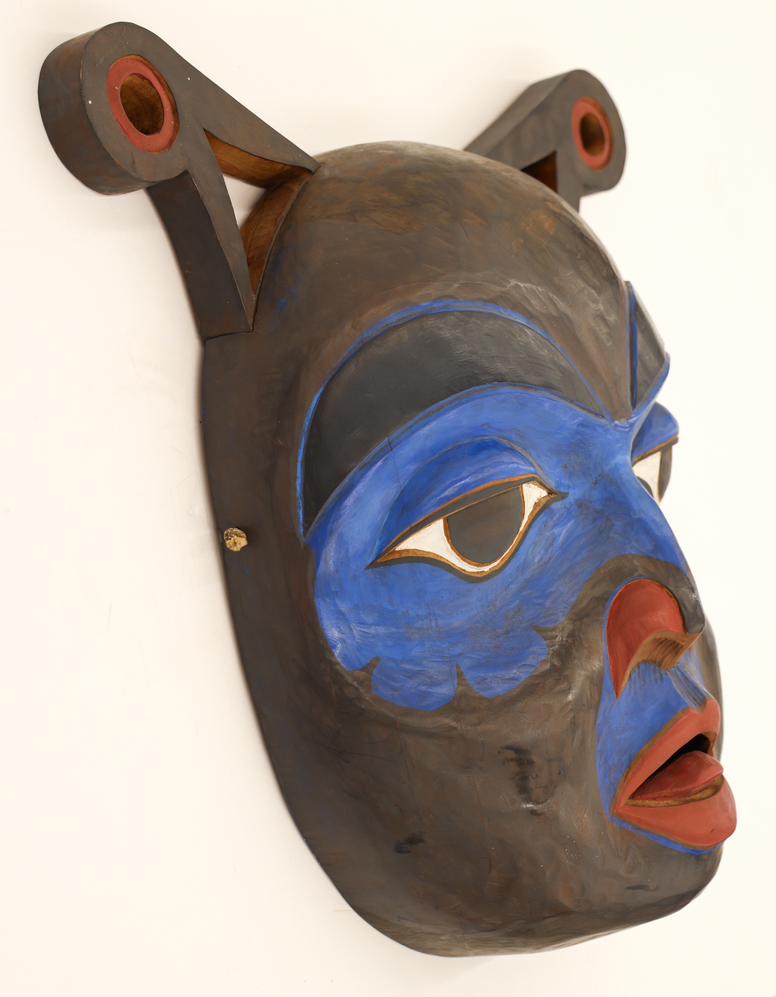 Ivan Otterlifter | Ivan Otterlifter ''Owl Man'' Large Cedar Mask ...