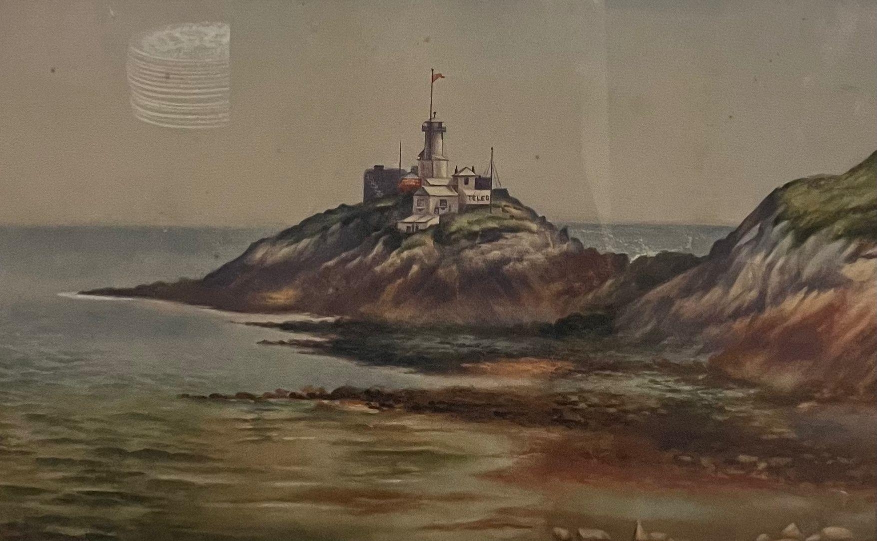 Welsh School, 20th Century | Mumbles lighthouse | MutualArt