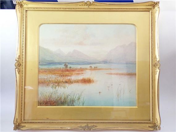 Henry Bowser Wimbush | Henry Bowser Wimbush - lakeland scene | MutualArt