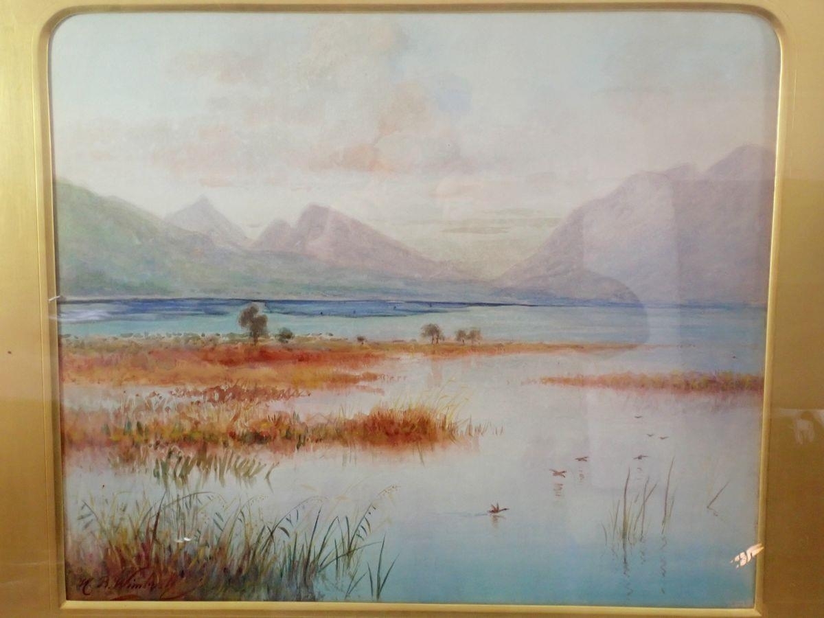 Henry Bowser Wimbush | Henry Bowser Wimbush - lakeland scene | MutualArt