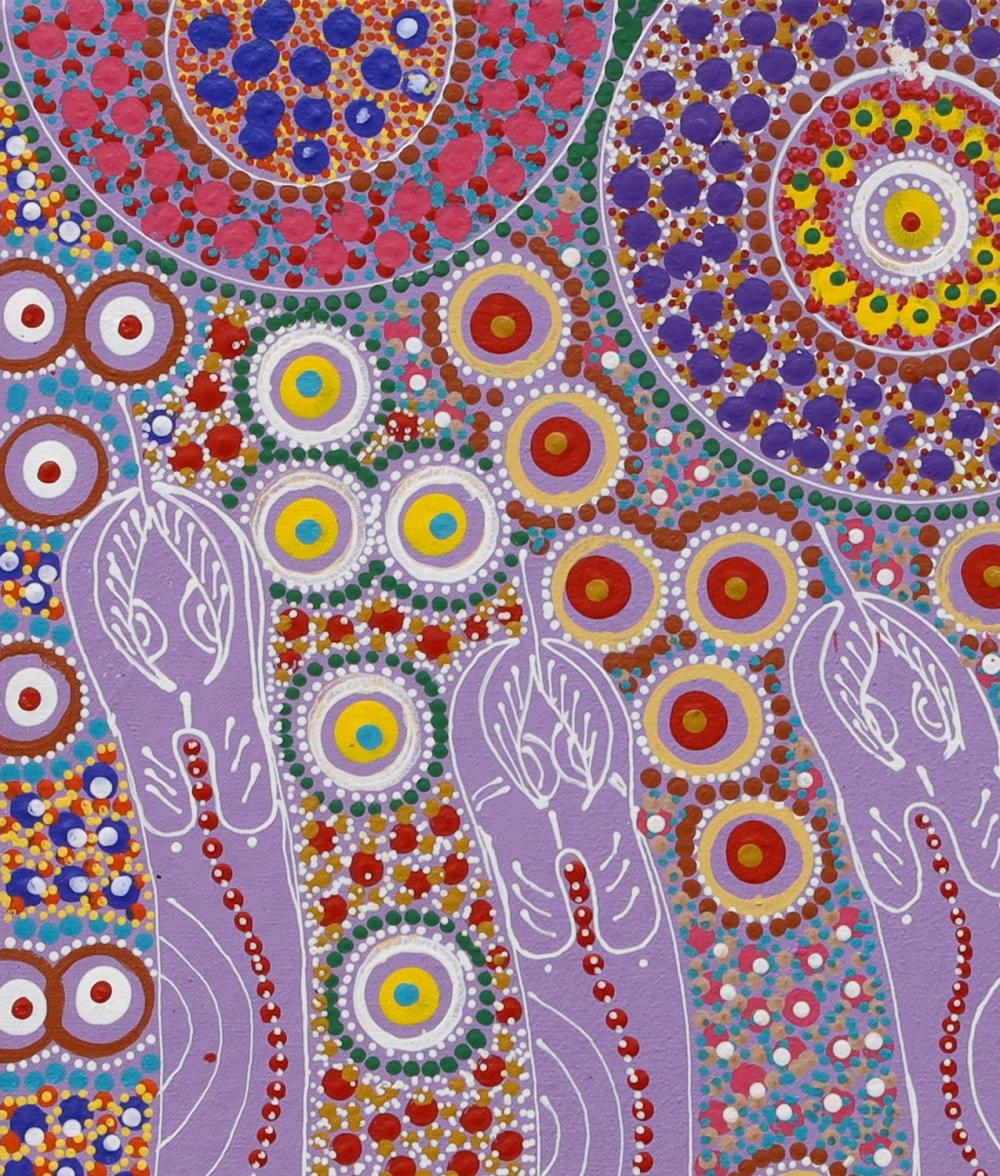Cindy Wallace Nungurrayi | Dreamtime Sisters (2023) | MutualArt