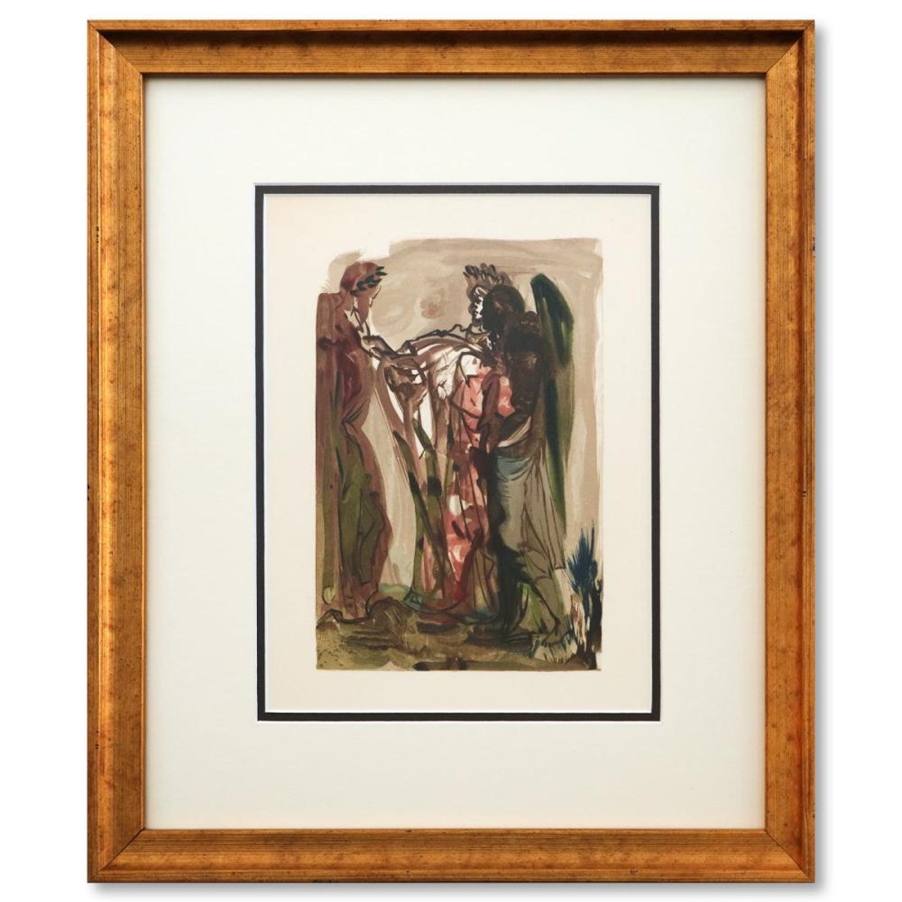 Salvador Dalí | Salvador Dali- Original Color Woodcut on B.F.K. Rives ...