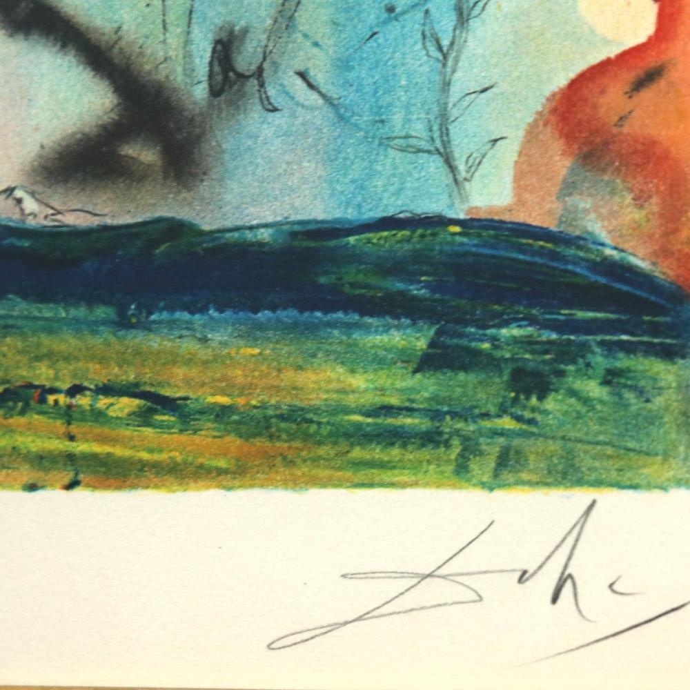 Salvador Dalí | Salvador Dali- Original Lithograph The Land of Milk and ...
