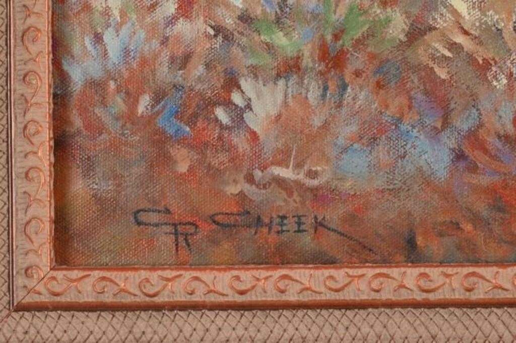Clifton Ray Cheek | Signed CR Cheek lower left. Clifton Ray Cheek (b ...