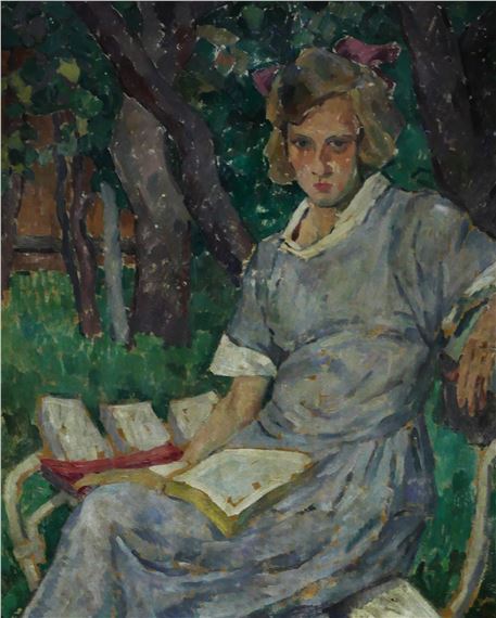 Ion Theodorescu Sion | Female portrait | MutualArt