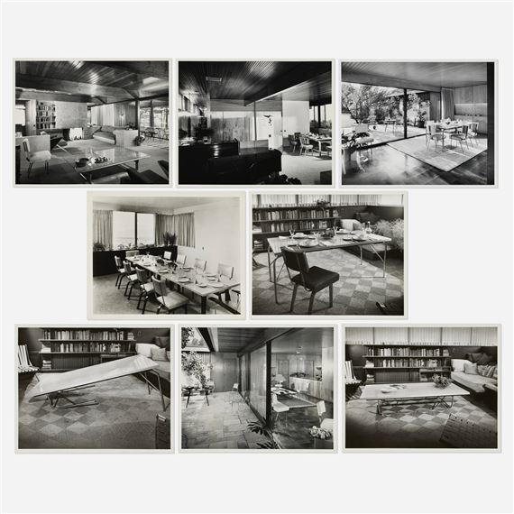 Julius Shulman | Collection of eight photographs of Richard Neutra ...