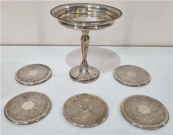 Sterling | A STERLING SILVER STAND | MutualArt