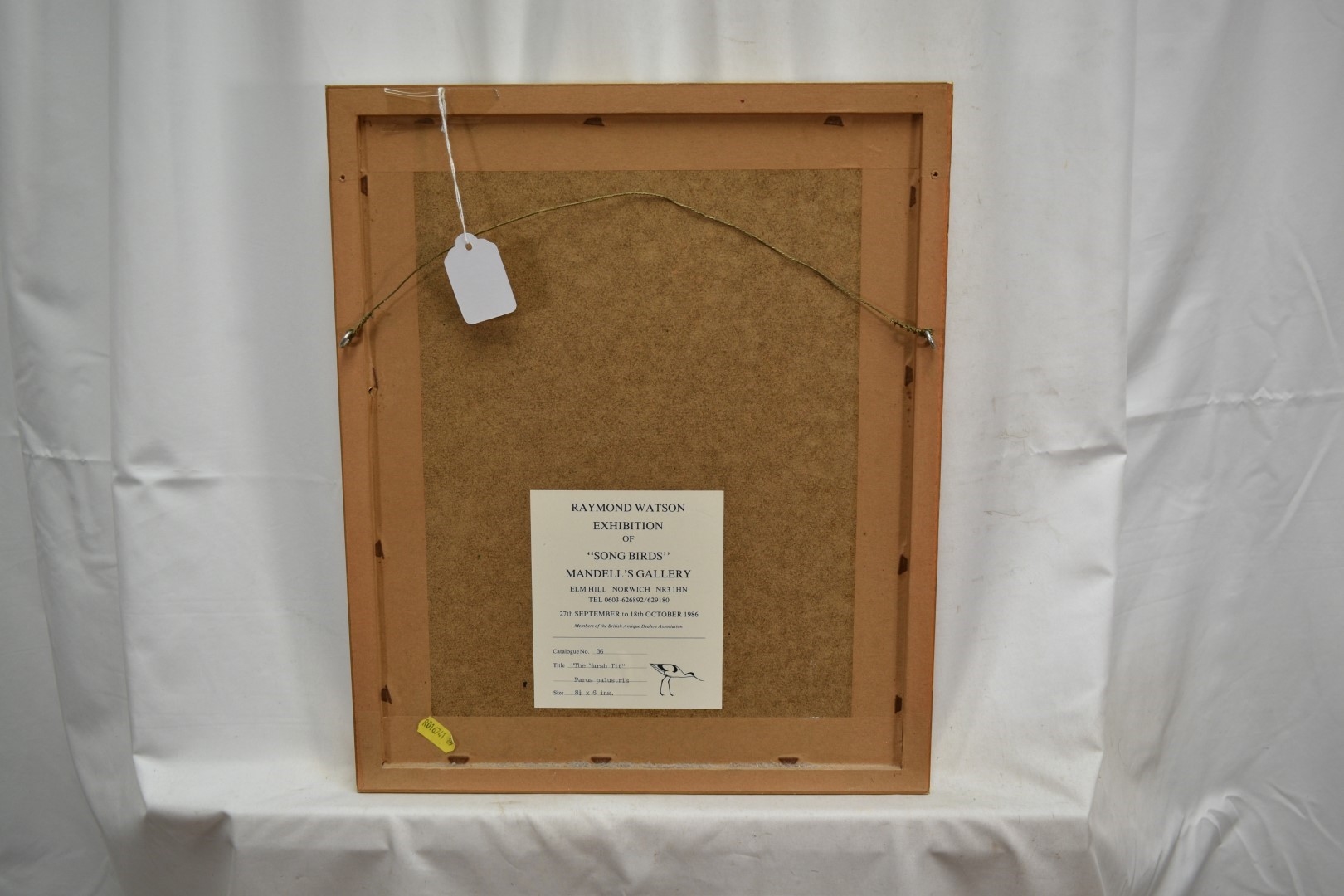 Raymond C. Watson | The Marsh Tit | MutualArt