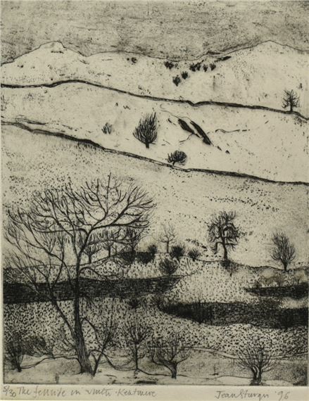 Jean Sturgis | The Fellside in Winter | MutualArt