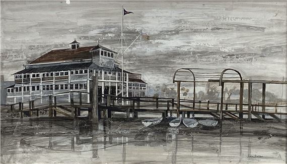 Jean Baker | Lymington Yacht Club 1964 (1964) | MutualArt